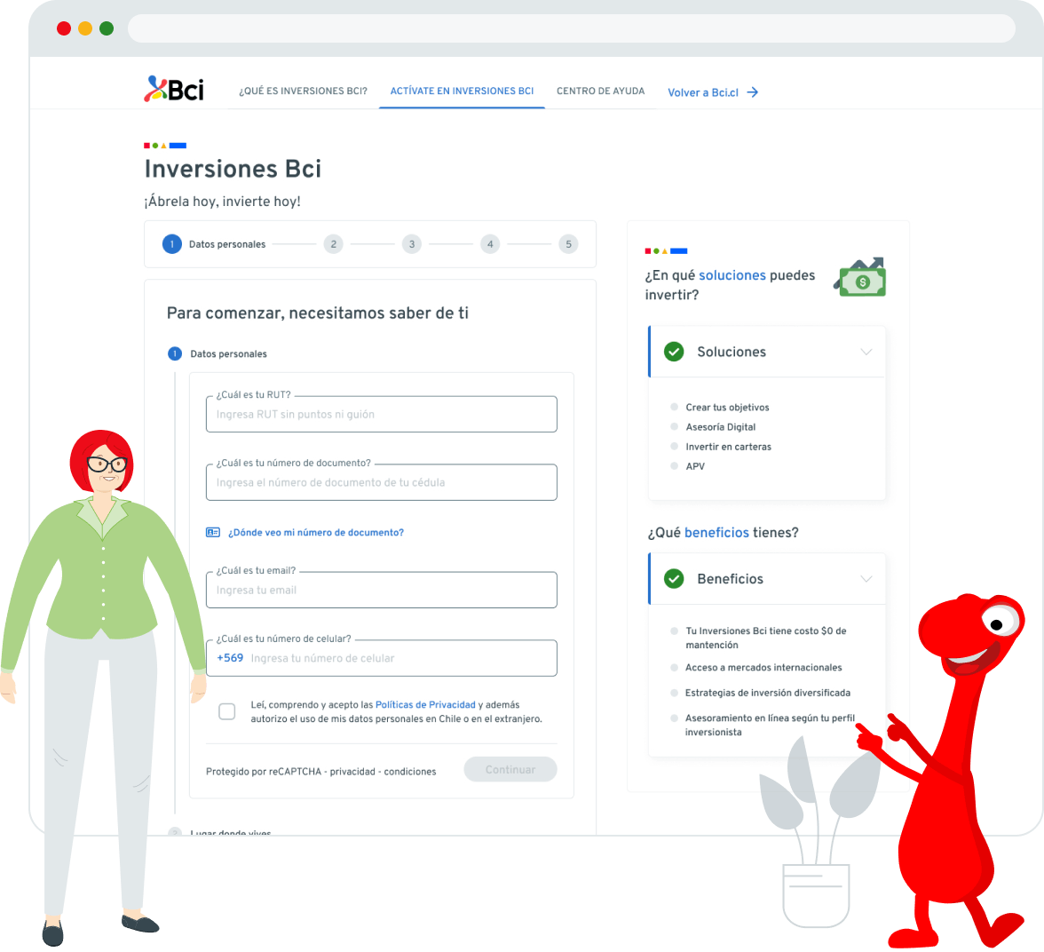Actívate Online descarga la APP e Invierte hoy | Bci Inversiones