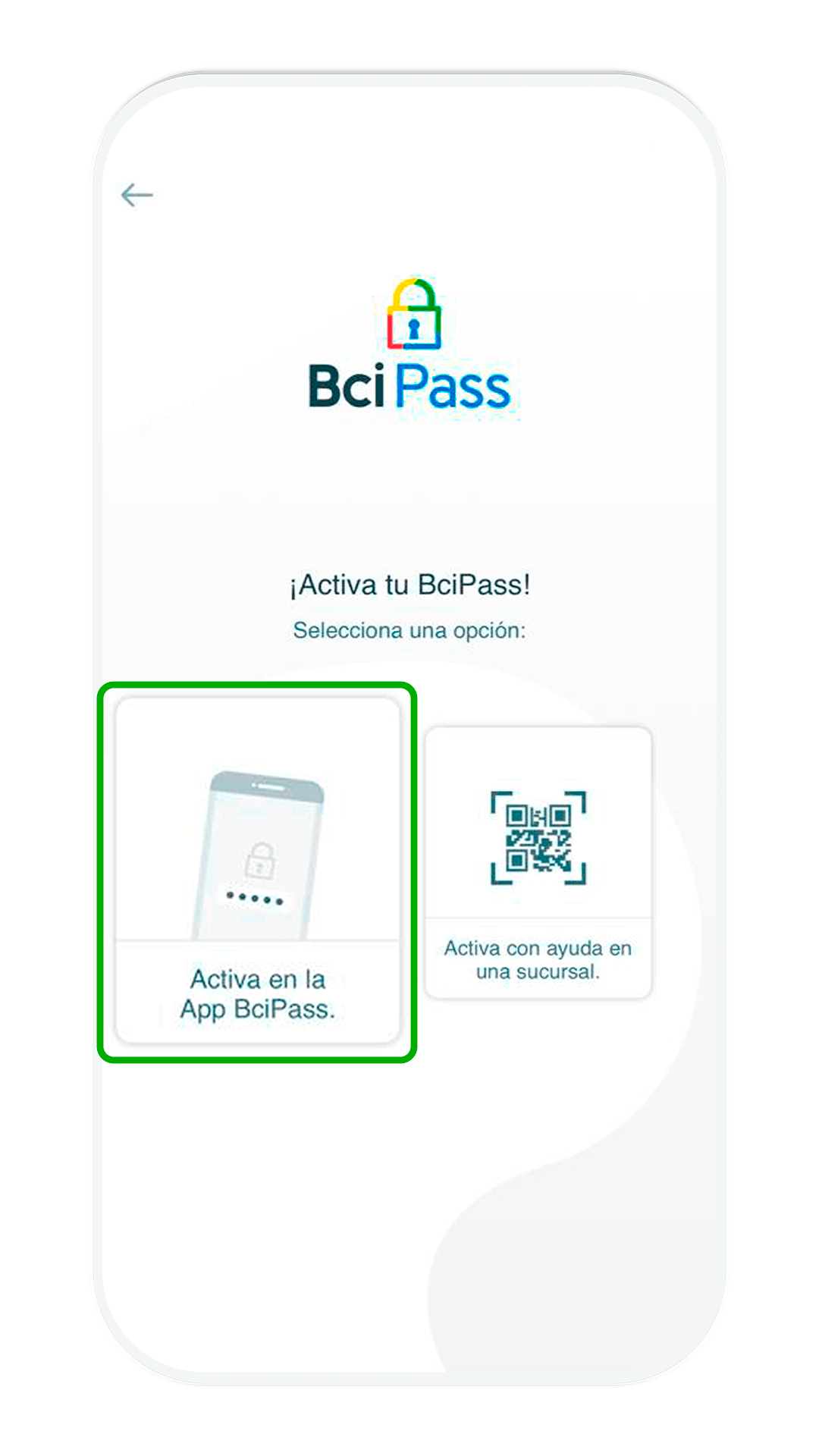 ¿Cómo activar tu BciPass? | Banco Bci